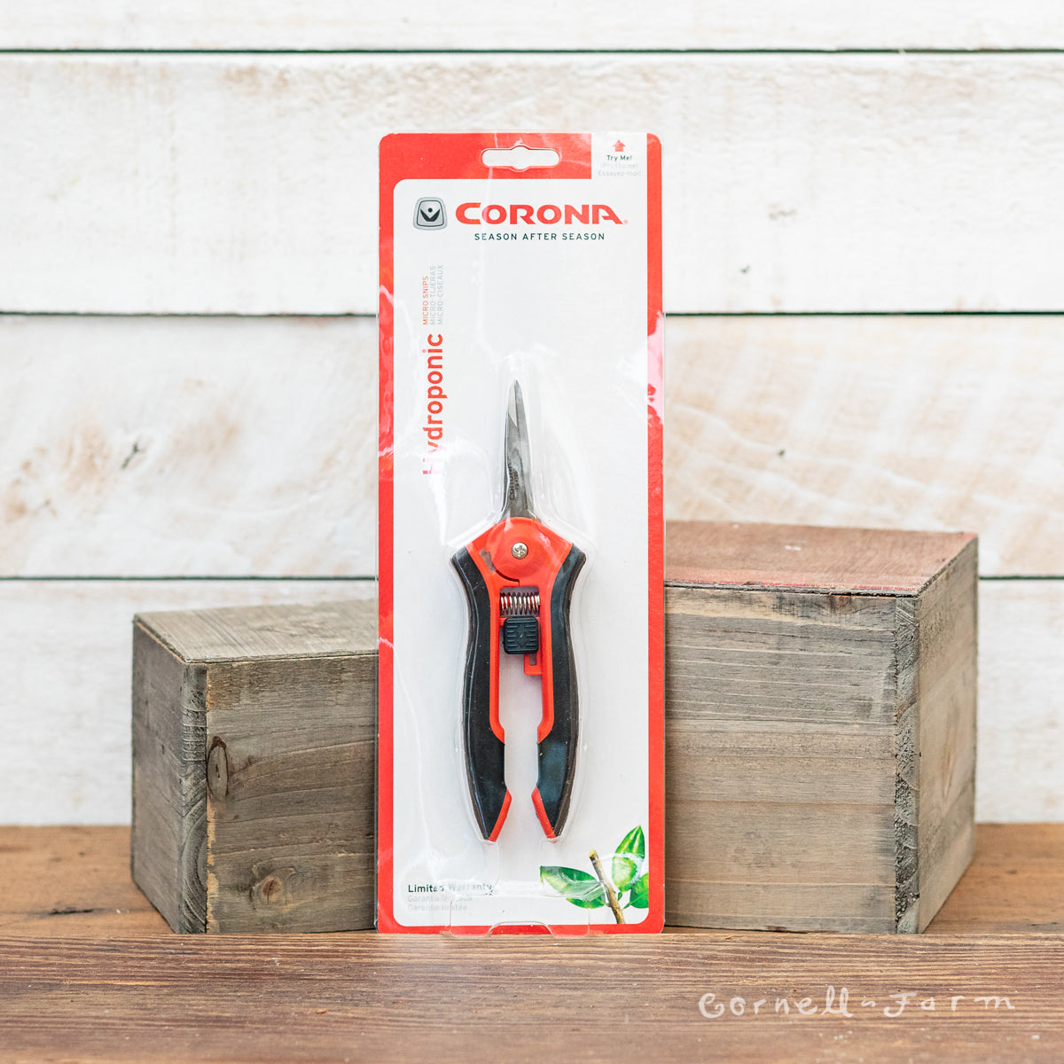 Corona hydroponic clipper – Cornell Farm