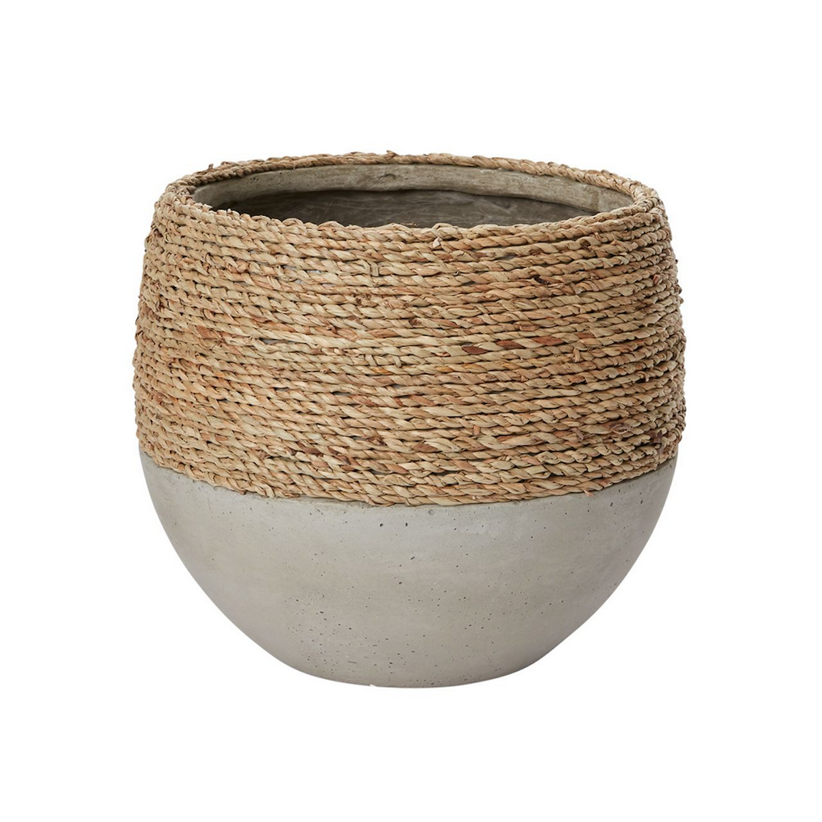 Light weight Reed Pot 9.5x9.25 – Cornell Farm